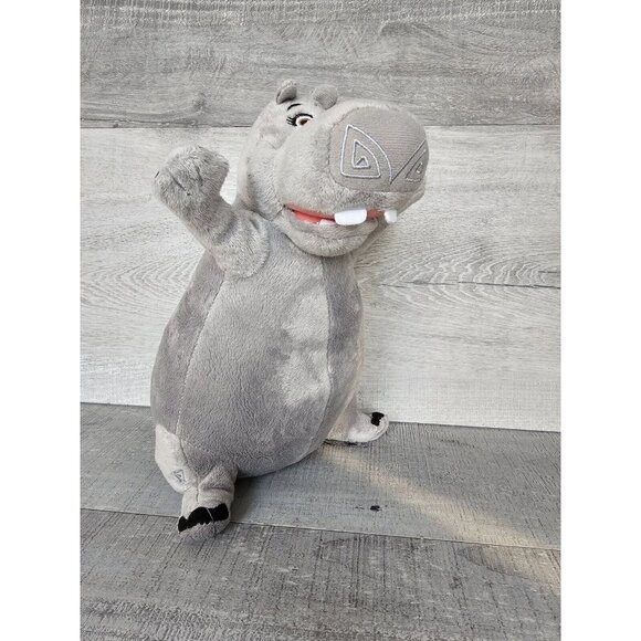 Russ | Toys | Madagascar Gloria Plush 4 Hippo Hippopotamus Stuffed ...